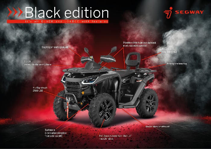 Segway Black Edition :: West-Bike Motor & Service AB